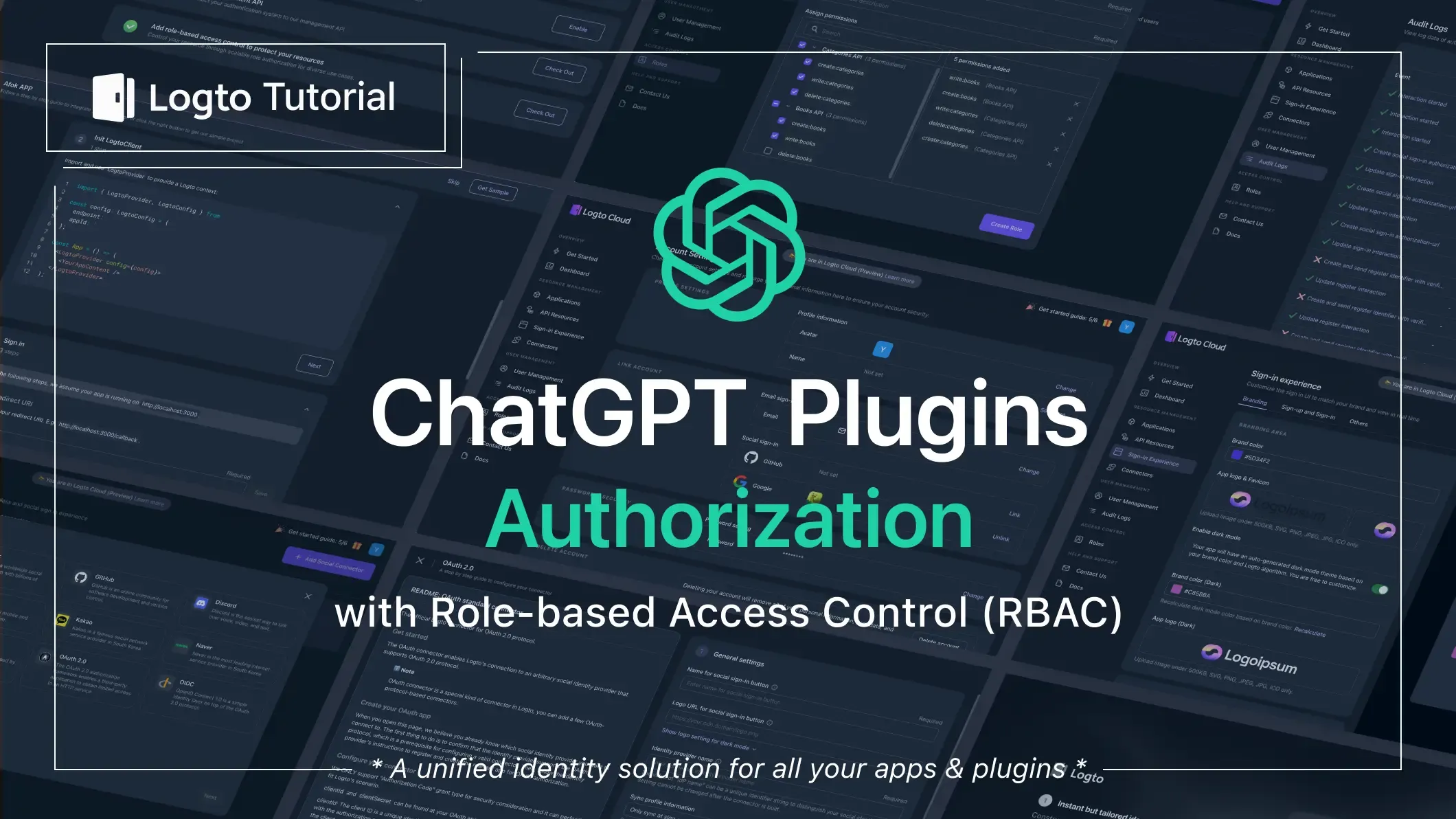 Implement ChatGPT plugins user authorization with Logto · Logto blog Implement ChatGPT plugins user authorization with Logto · Logto blog