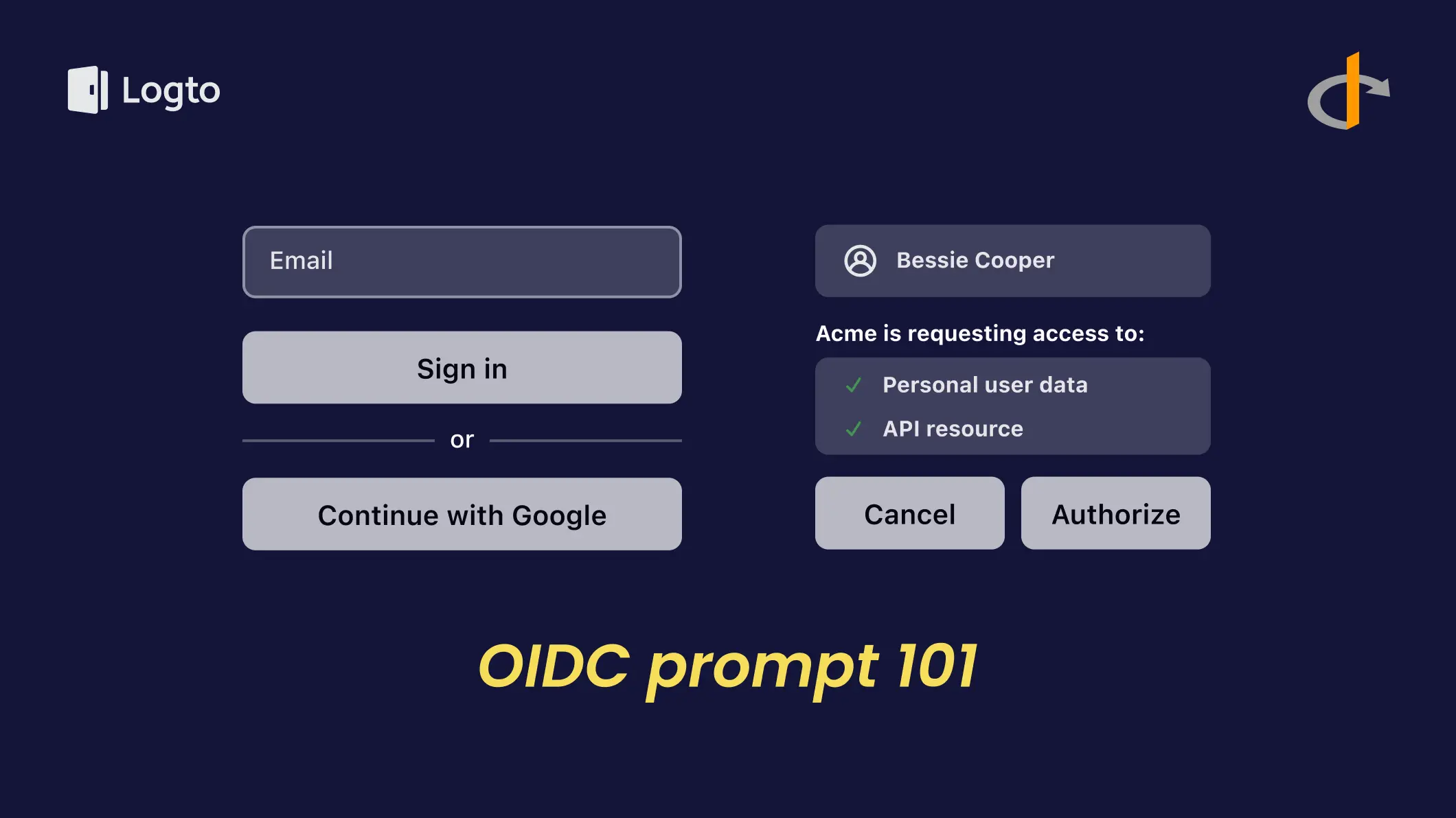 OIDC Prompt 101: Una guía simple para desarrolladores · Blog de Logto